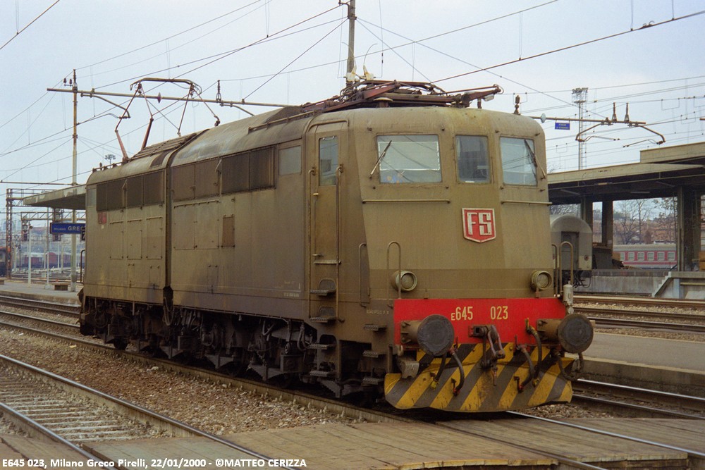 E645 1ª SERIE – LIVREA CASTANO ISABELLA | Passione Trasporti