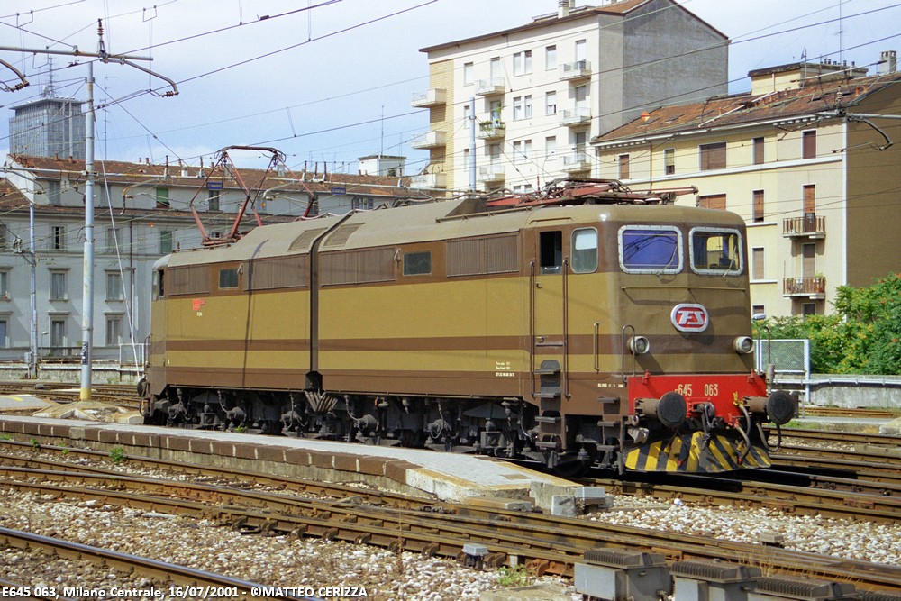 E645 2ª SERIE – LIVREA CASTANO / ISABELLA | Passione Trasporti