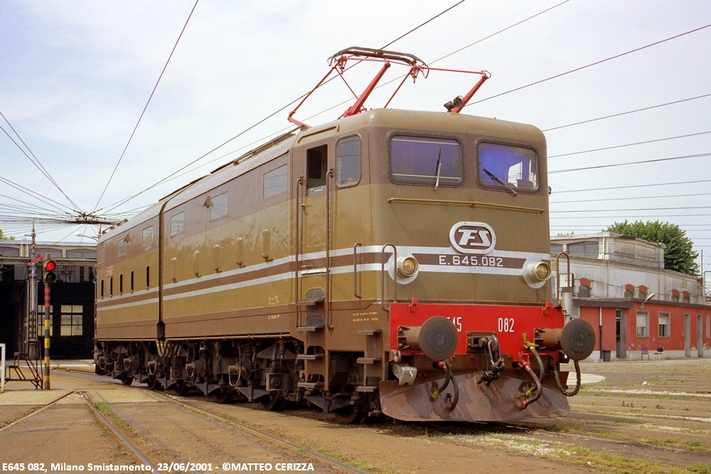 E645 2ª SERIE – LIVREA CASTANO / ISABELLA | Passione Trasporti