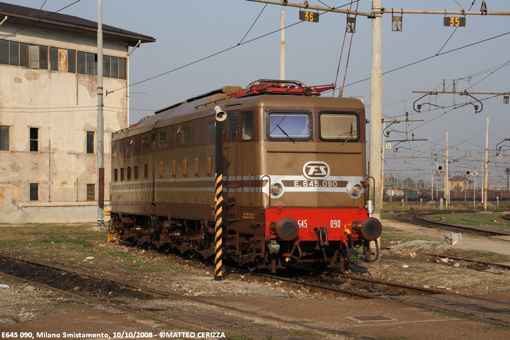 E645 2ª SERIE – LIVREA CASTANO / ISABELLA | Passione Trasporti