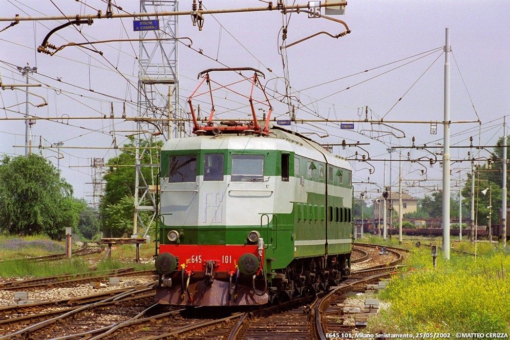 E645 1ª SERIE – LIVREA VERDE MAGNOLIA | Passione Trasporti